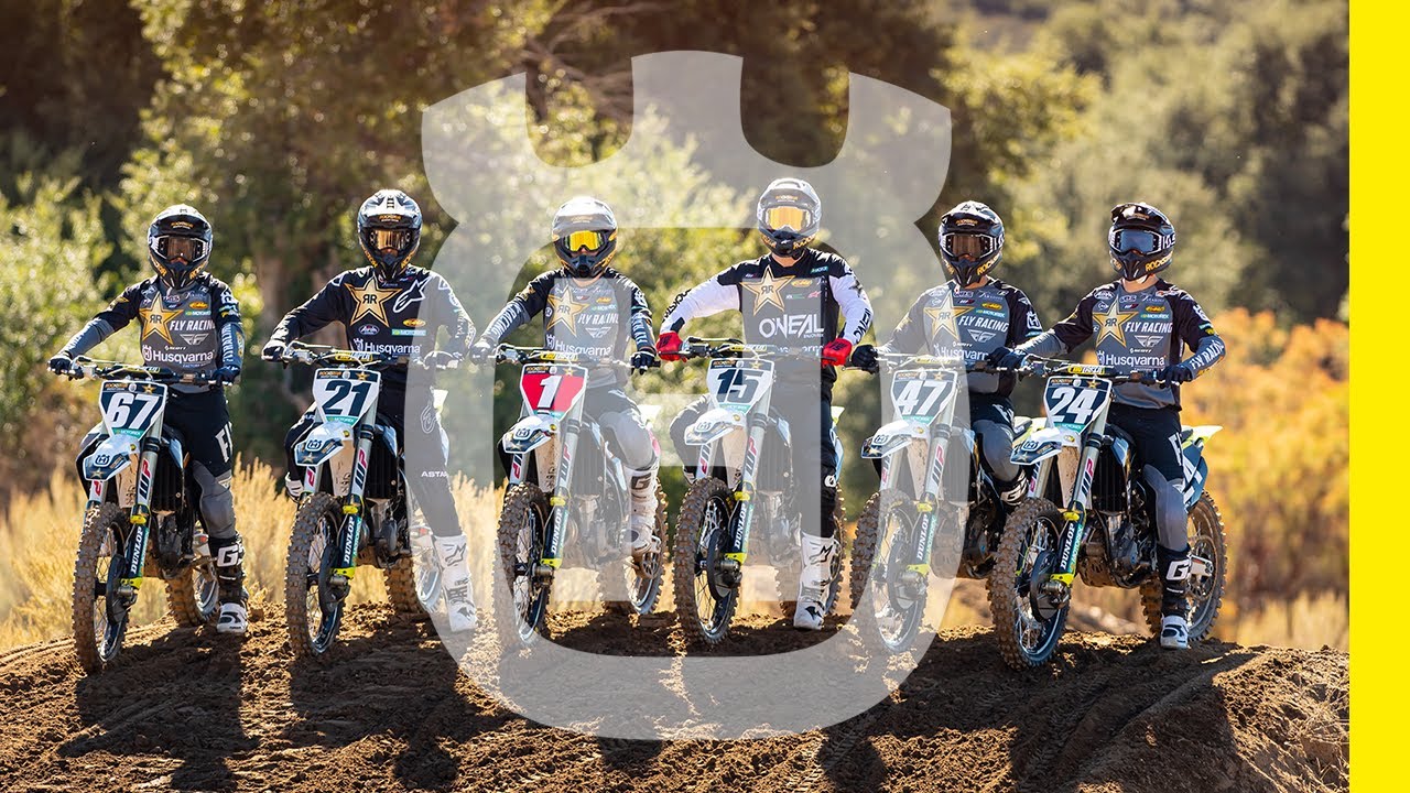Presentación del equipo Husqvarna para el AMA Supercross 2021 - ridetwice