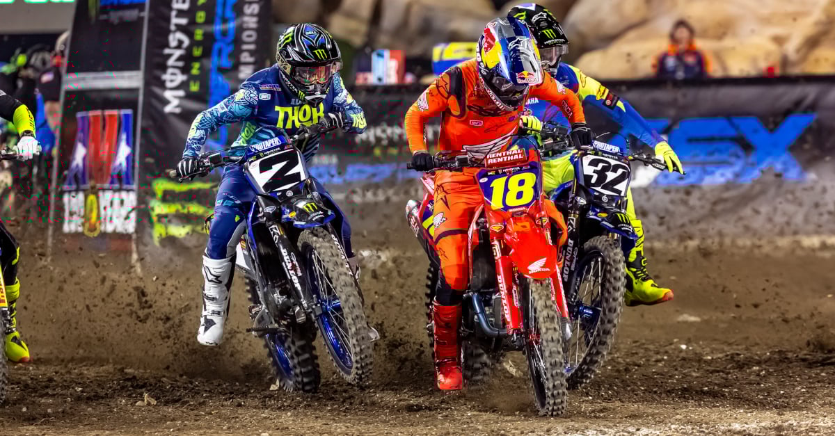 Jorge Prado 9º en los libres del Supercross de Anaheim 2 - ridetwice